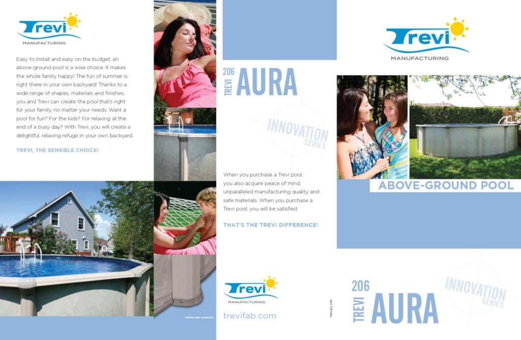 Trevi Aura Above Ground Pool - Empire Pools & Hot Tubs in New Hampshire